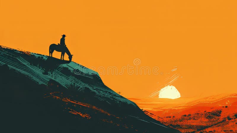 Minimalist Illustration of the Good Samaritan Stock Illustration ...