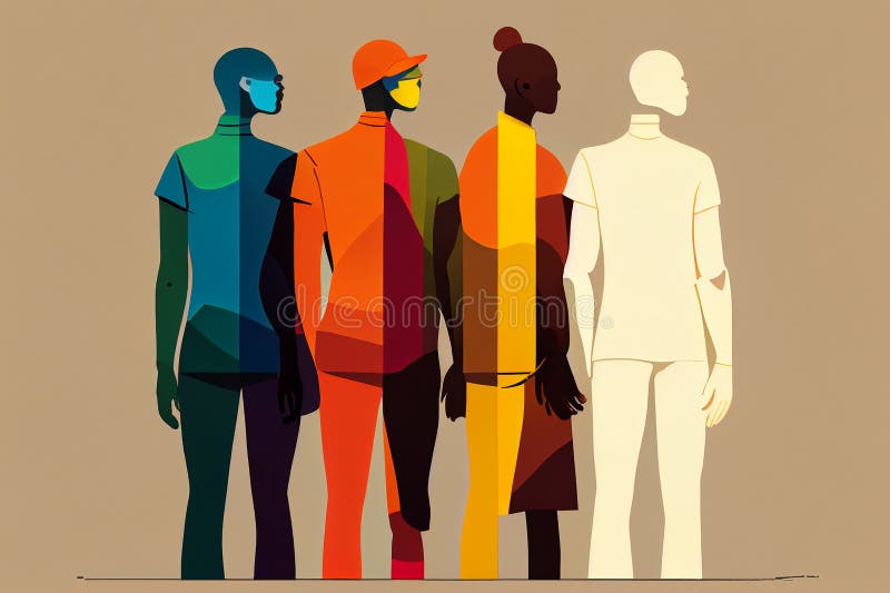 Diversity and Inclusion in Business Leadership Stock Illustration ...