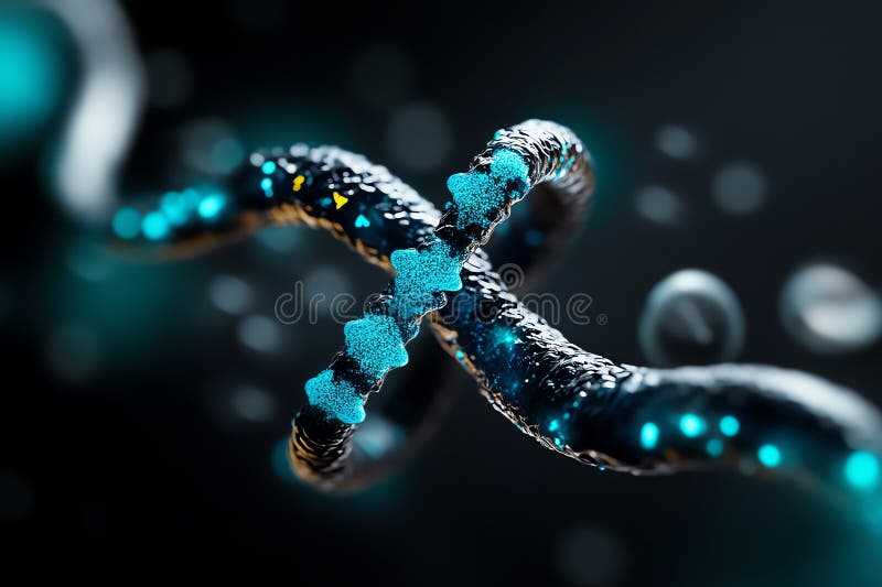 A Minimalist Image of a Single Gene on a Chromosome, with a Simple ...