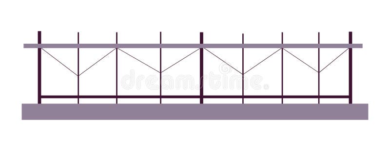 Minimalist Industrial Construction Scene Featuring Black and Gray ...