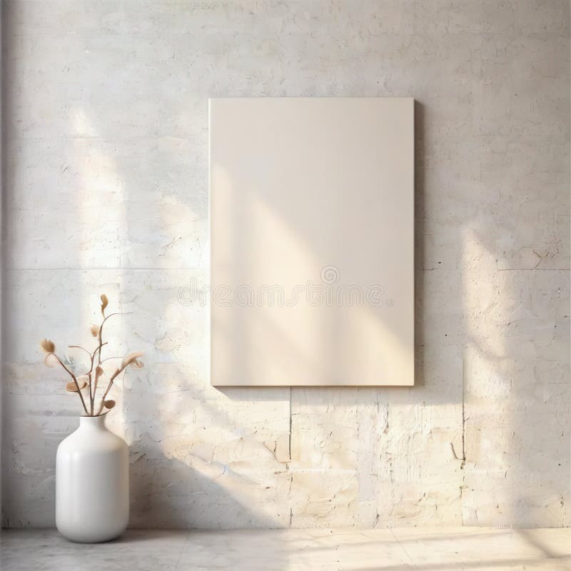 Neutral wall art stock vector. Illustration of minimalist - 227821605