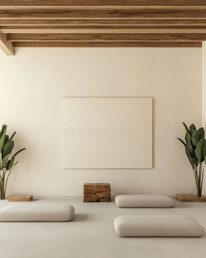 Minimalist Interior Design Featuring Neutral Tones and Natural Elements ...