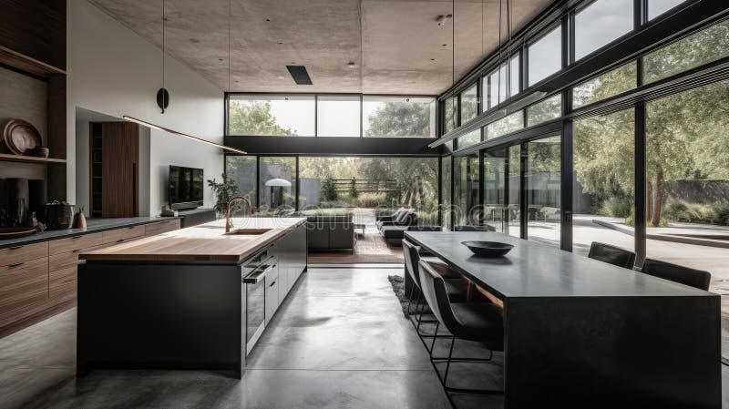 Minimalist Interior Design with a Focus on Natural Light and Air Flow ...