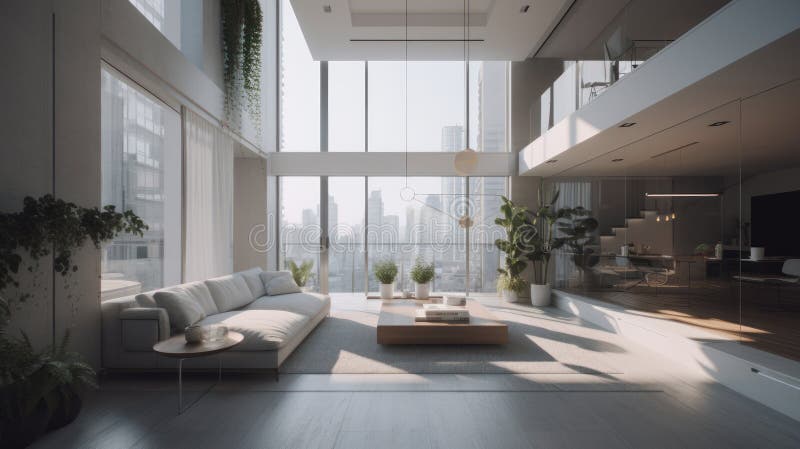 Minimalist Interior Design with a Focus on Natural Light and Air Flow ...