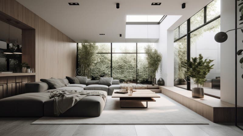 Minimalist Interior Design with a Focus on Natural Light and Air Flow ...
