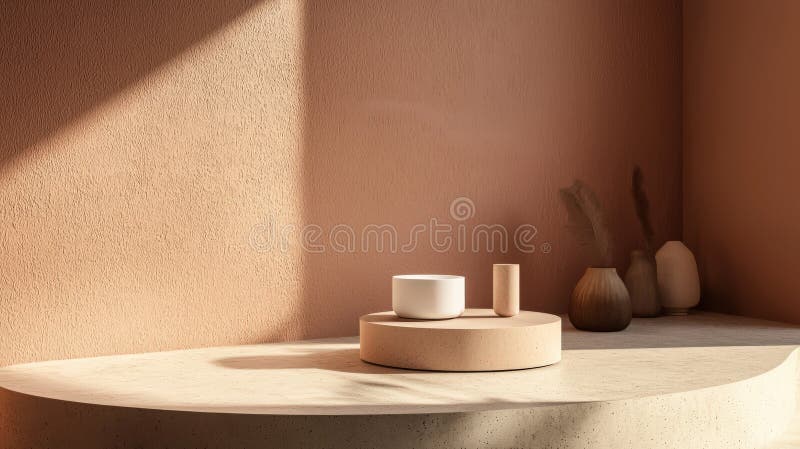 Minimalist Interior Design Setup Contemporary Home Visual Mockup ...