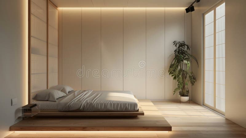 Minimalist Interior Design, a Minimalist Studio Bedroom Exudes ...