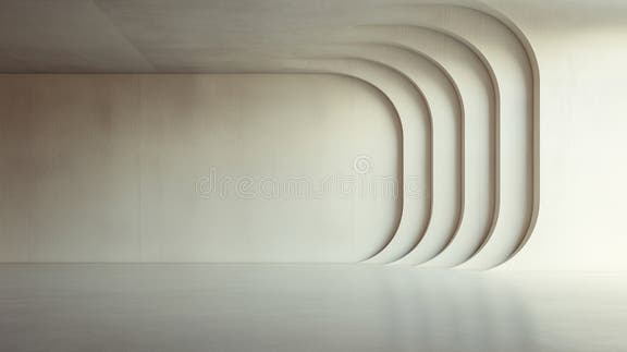 Curved Wall Design in Minimalist Interior Creating a Sense of Flow and ...