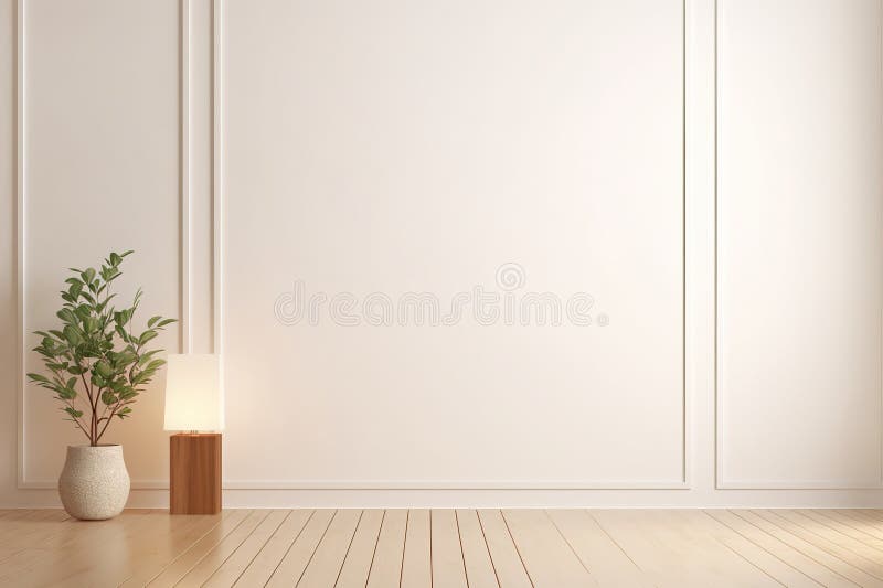 Minimalist Interior, Subtle Light and Shadows, in a Cozy Environment ...