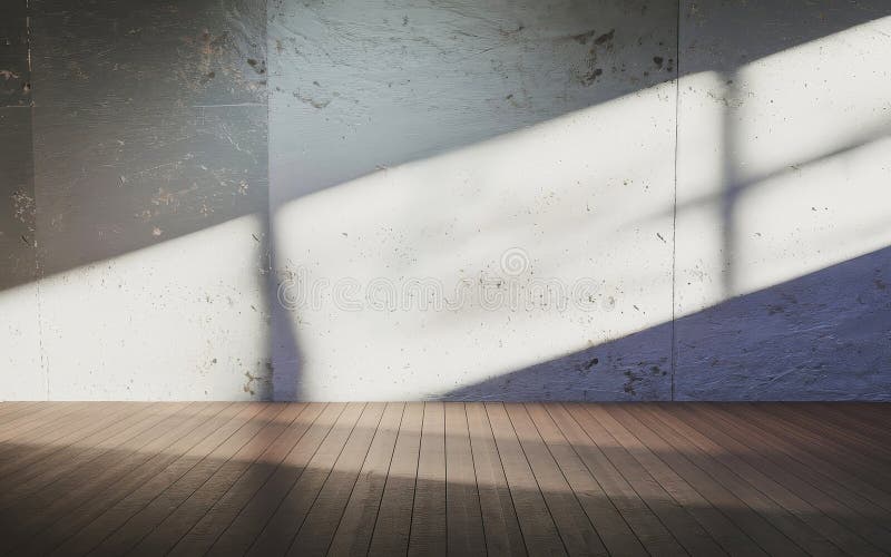 Minimalist Wall Diagonal Light Shadow Casting Geometric Pattern Surface ...