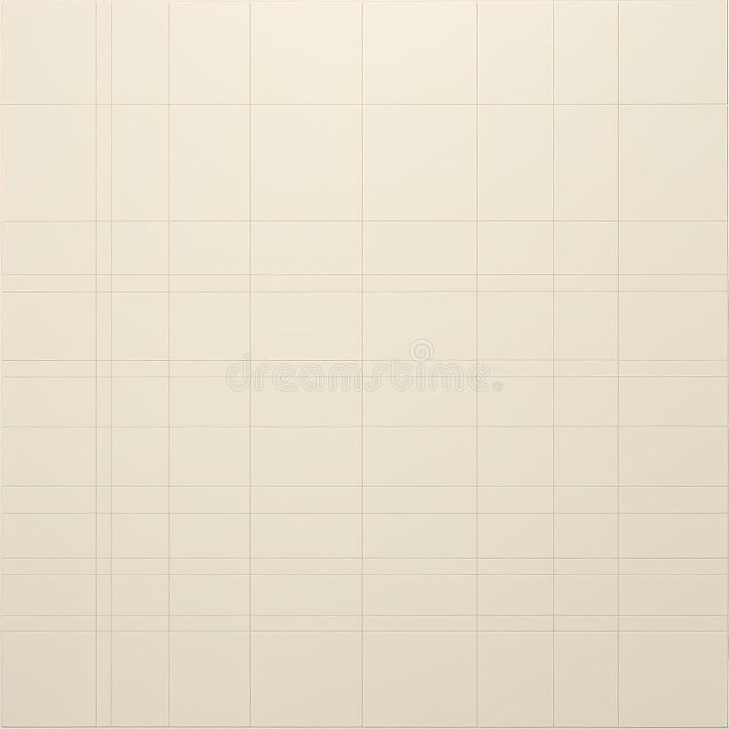 Minimalist Ivory Grid Pattern on Blank Graph Paper Stock Illustration ...