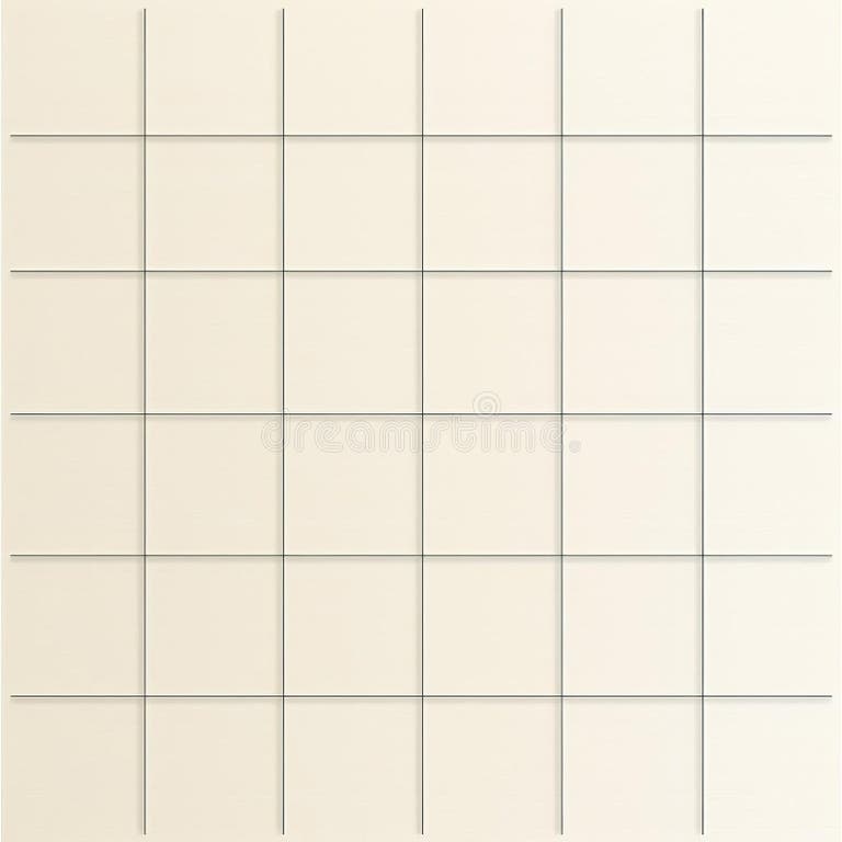 Minimalist Ivory Grid Pattern with Clean Composition Stock Illustration ...