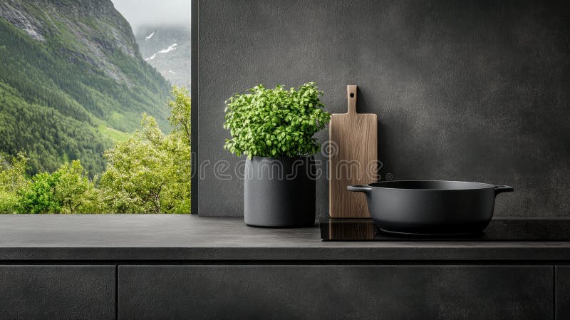 Minimalist Kitchen Design Clean Presentation, Simple Tools Modern ...