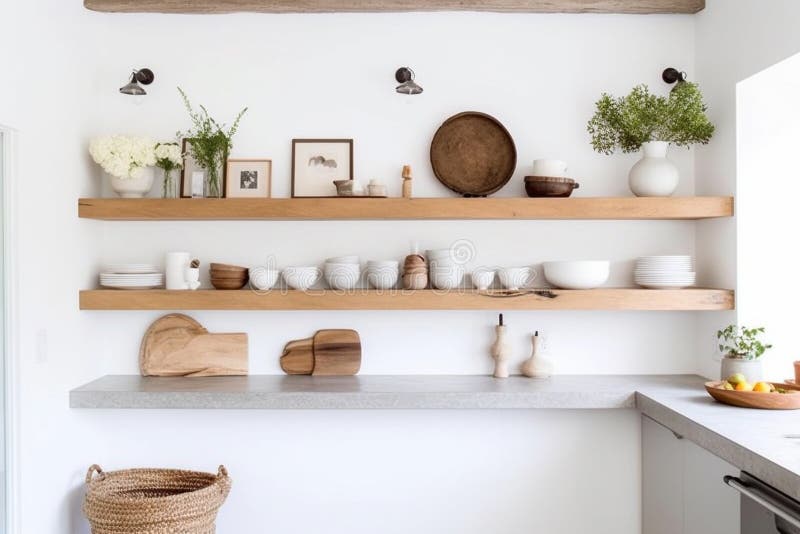 Minimalist Kitchen Designs: Modern, Clean, and Functional Stock Photo ...