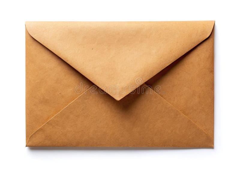 A Minimalist Kraft Envelope Closed Elegant Design for Modern Mail or ...