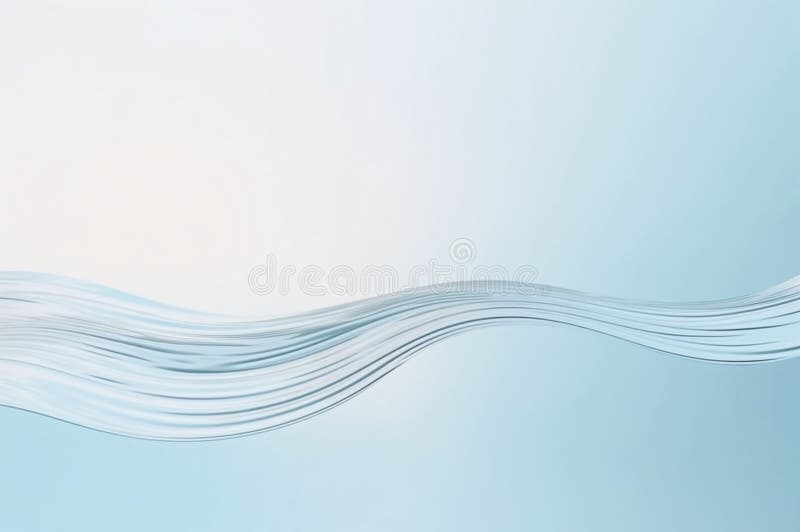 Minimalist Light Blue Watery Background Stock Illustration ...