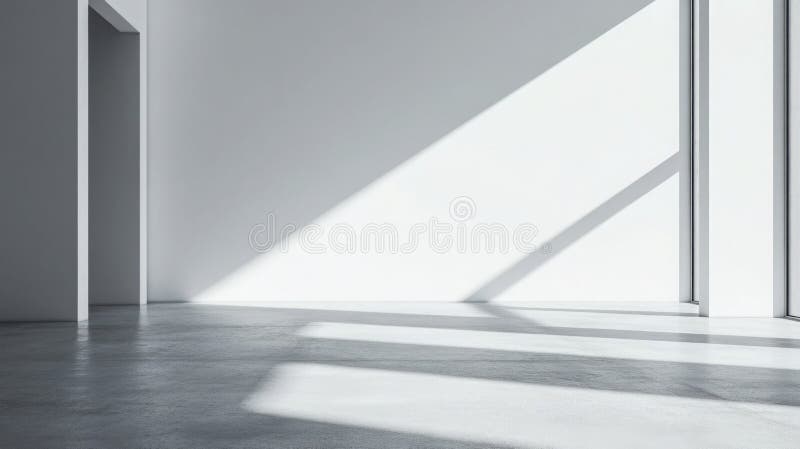 Minimalist Light Gray Background with Ample Negative Space for Text ...