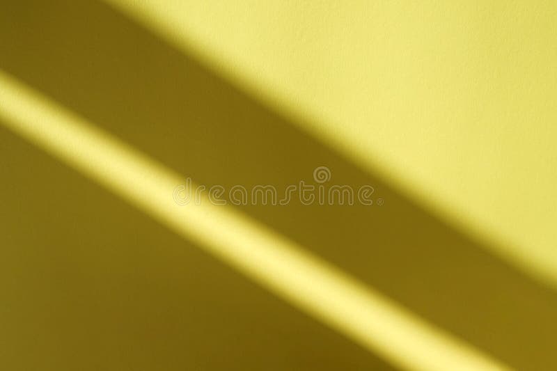 Minimalist Light and Shadow on Yellow Background Stock Photo - Image of ...
