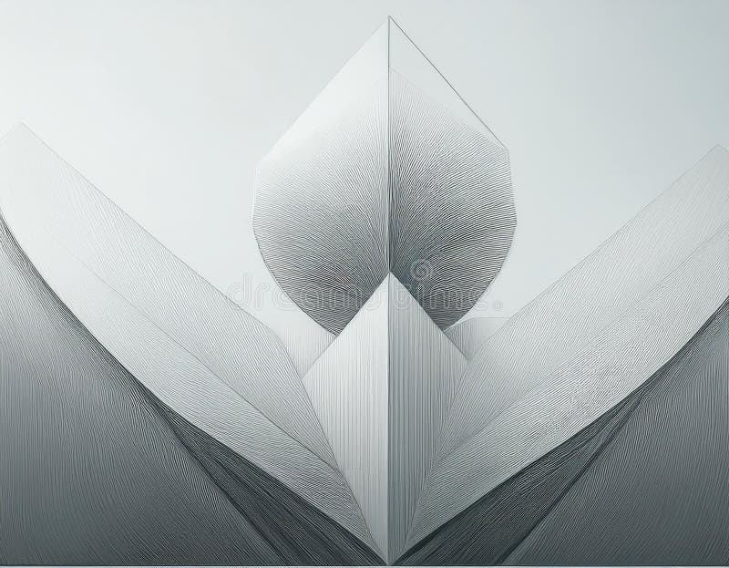 Minimalist Line Art with Abstract Geometric Patterns Clean, Simple ...