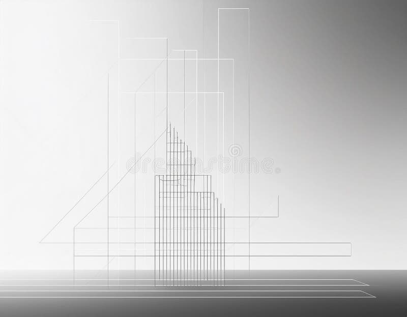 Minimalist Line Art with Abstract Geometric Patterns Clean, Simple ...