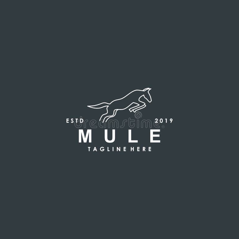 Mule Logo Stock Illustrations – 1,764 Mule Logo Stock Illustrations ...