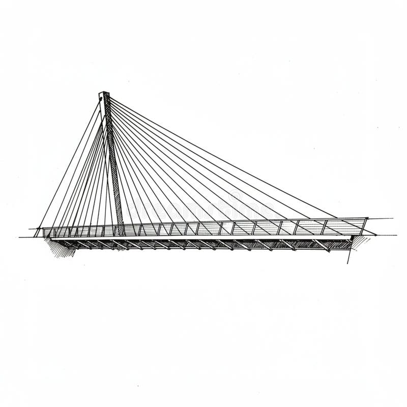 Single Line Bridge Stock Illustrations – 887 Single Line Bridge Stock ...