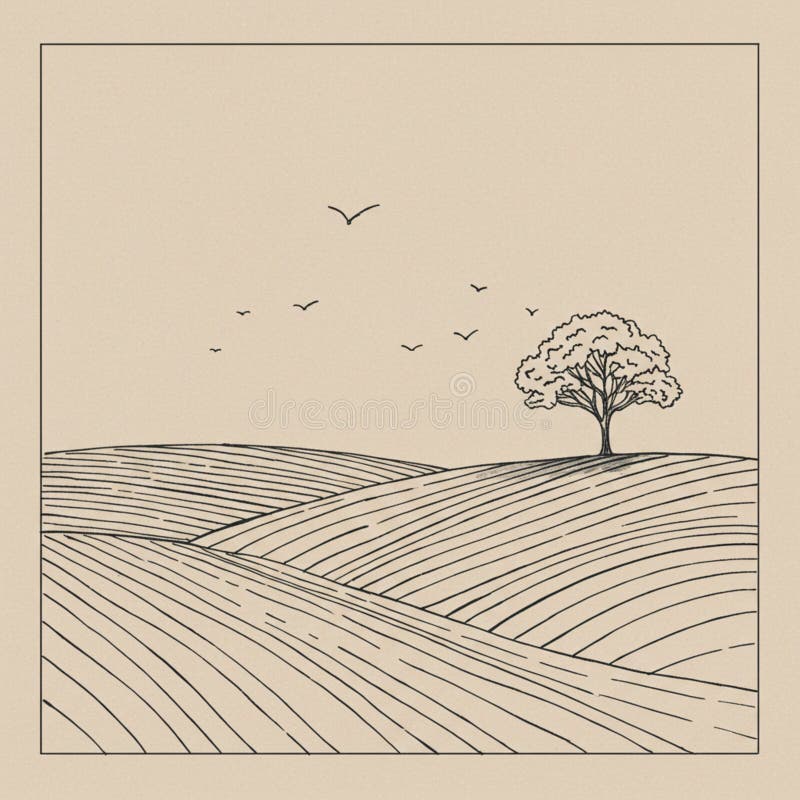 Rolling Hills Drawing Stock Illustrations – 2,269 Rolling Hills Drawing ...