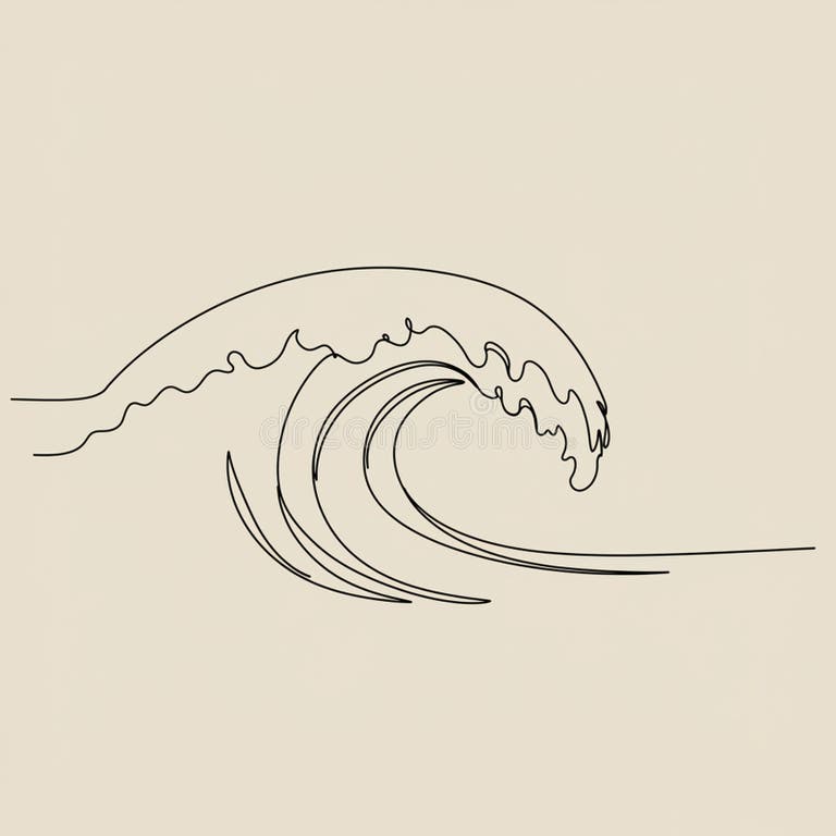 Fluid Single Line Drawing Stock Illustrations – 1,428 Fluid Single Line ...