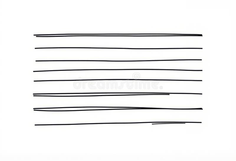 Minimalist Lines Simple Clean Lines Arranged in an Abstract Comp Stock ...