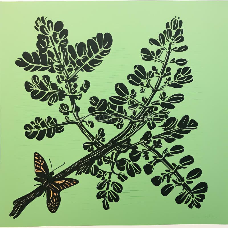 Locust Tree Form Stock Illustrations – 11 Locust Tree Form Stock ...