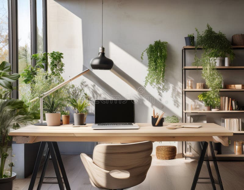 Minimalist Loft Workspace Stock Illustrations – 5,022 Minimalist Loft ...