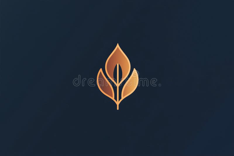 Minimalist Logo Design Featuring Eco-conscious Tech Elements on a Dark ...