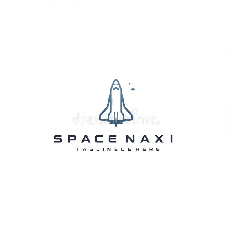 Simple Minimalist Rocket Logo Stock Illustrations – 1,049 Simple ...