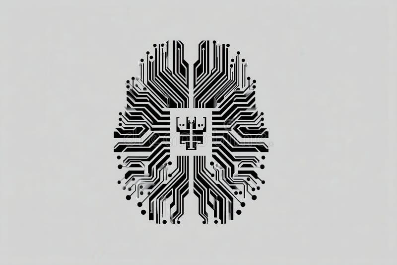 Ai Brain Circuitry Logo Stock Photos - Free & Royalty-Free Stock Photos ...