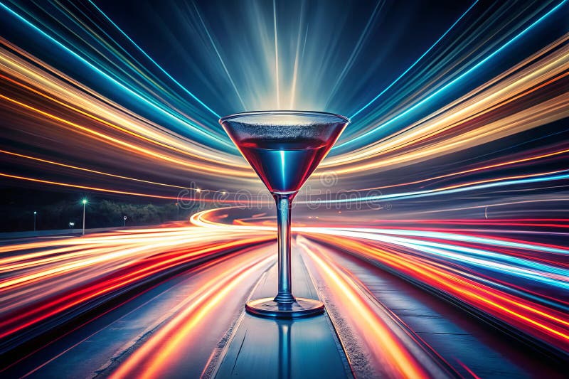 Minimalist Long Exposure Photography of Liquid Flow through a Funnel ...