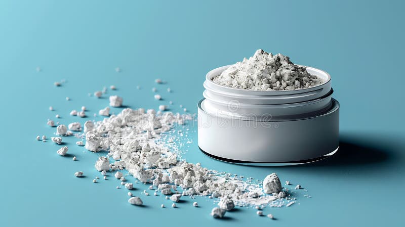 Loose Setting Powder Jar White Background Stock Photos - Free & Royalty ...