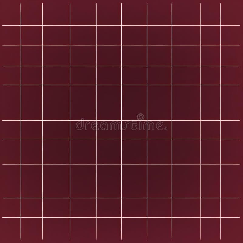 Minimalist Maroon Grid Design with Intersecting White Lines Stock ...