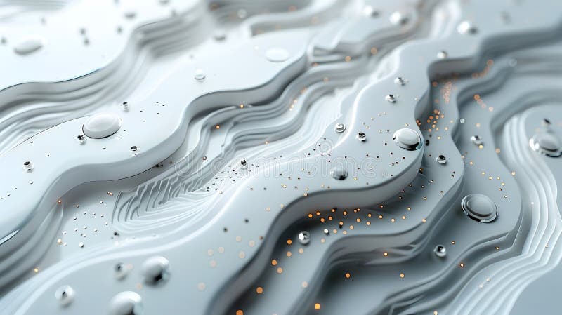 Minimalist Metallic Abstract Pattern Background Alluding Latest ...