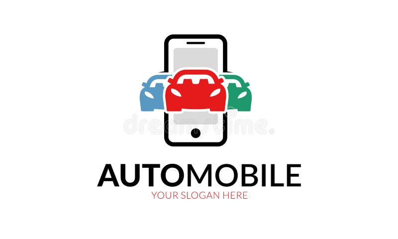 Mobile App Logo Template stock illustration. Illustration of cell ...