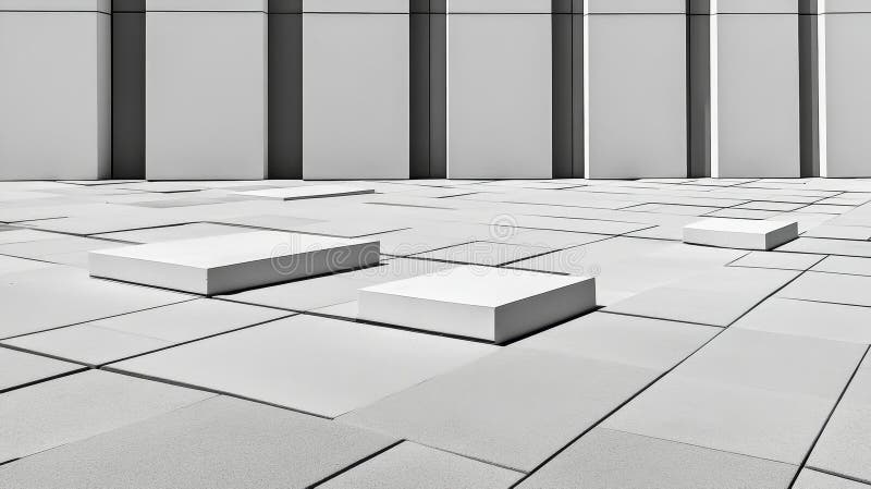 Minimalist Modern Architectural Interior Design a Spacious Interior ...