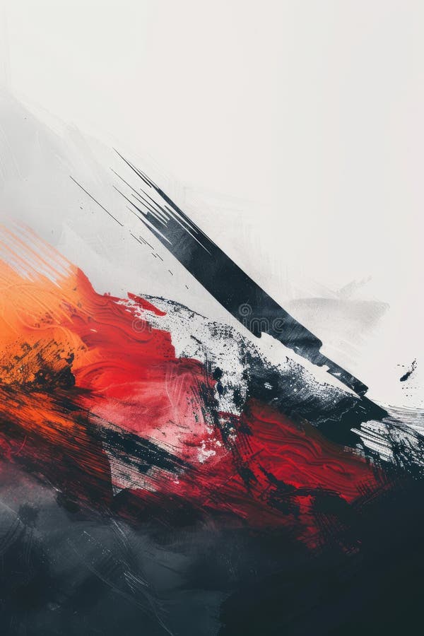 Minimalist Modern Background Featuring Conceptual Art and Design. Stock ...