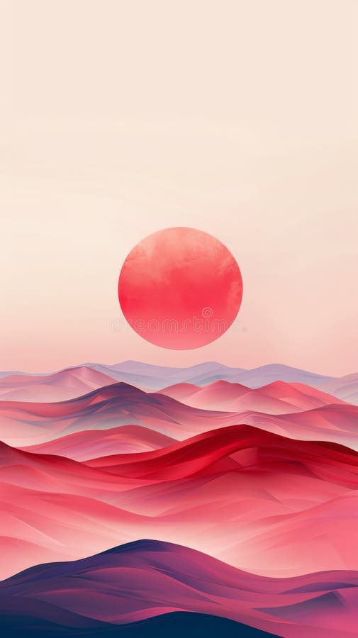 Minimalist Modern Background with Soft, Calming Gradients. Stock ...