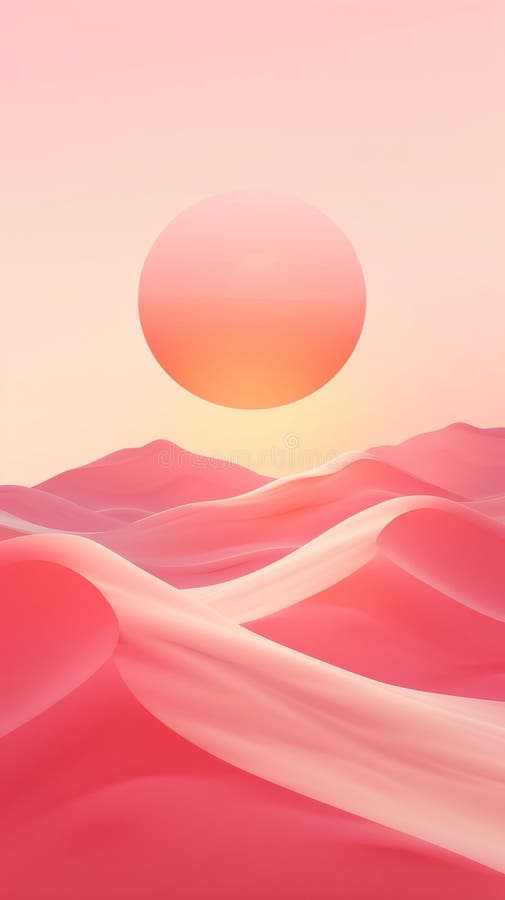 Minimalist Modern Background with Soft, Calming Gradients. Stock ...