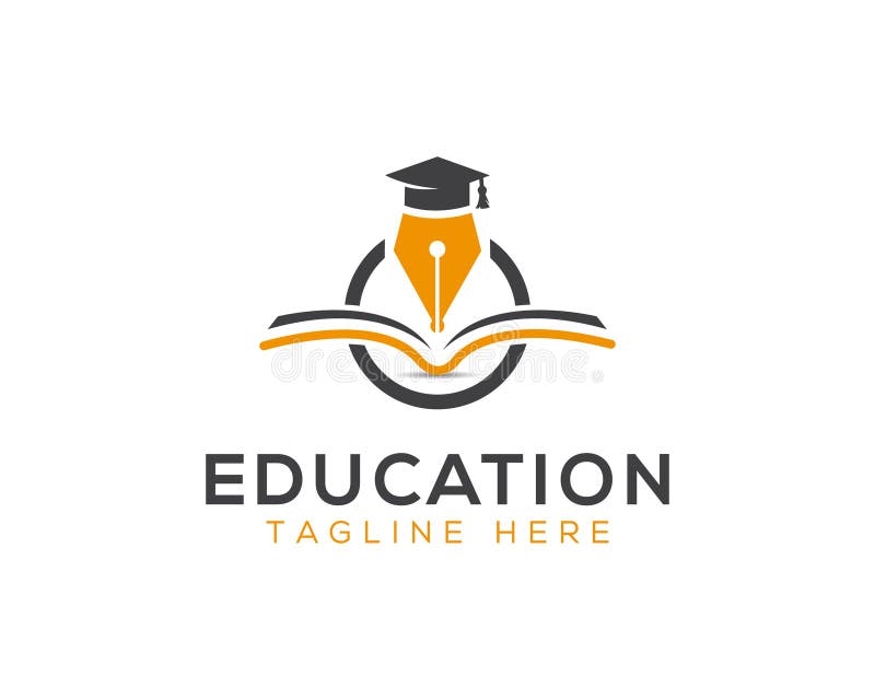 Minimalist and Modern Education Logo. Stock Vector - Illustration of ...