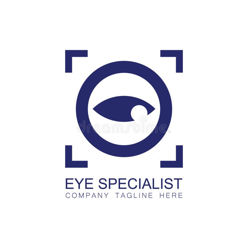 Minimalist Modern Eye Logo Icon Vector for Your Brand Identity ...