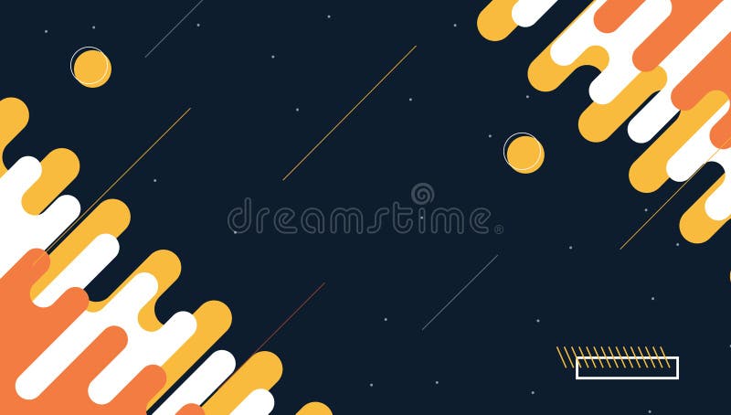 Minimalist and Modern Future Abstract Geometric Shape Memphis Flat ...