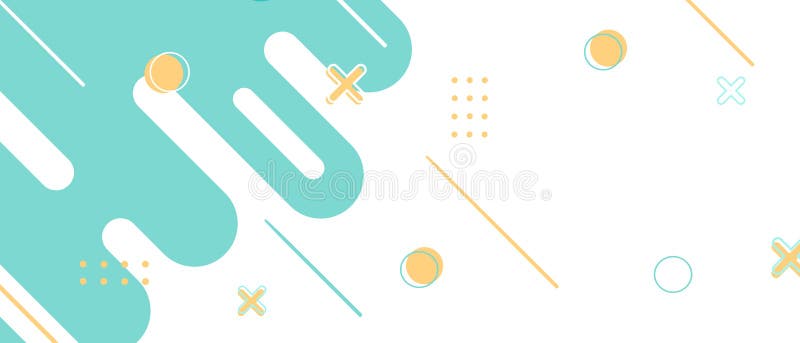 Minimalist and Modern Future Abstract Geometric Shape Memphis Flat ...