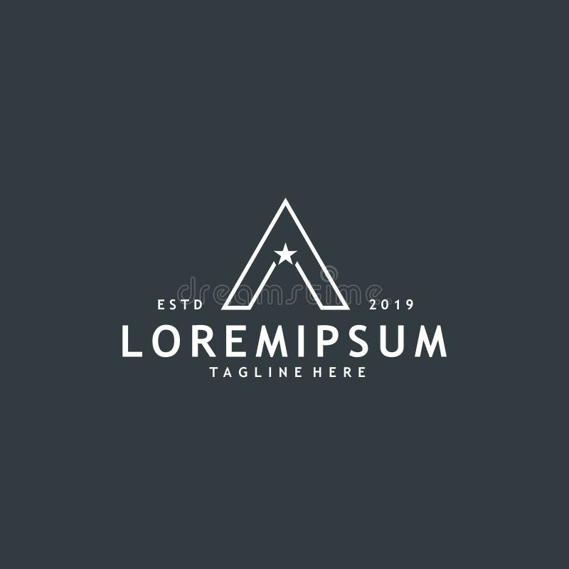 Minimalist and Modern Initial a Logo Design Stock Vector - Illustration ...