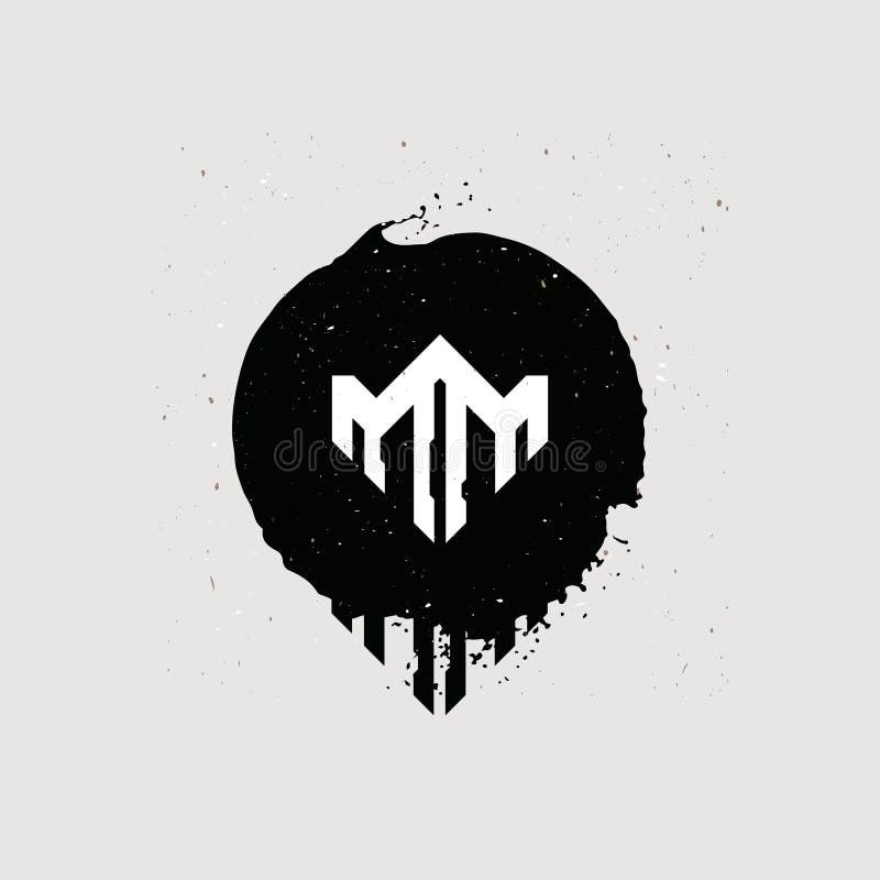 Minimalist Modern Stylish Logo, Post-apocalyptic Style. Abstract ...