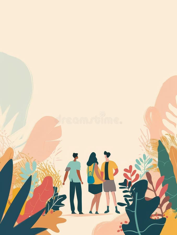 Minimalist and Modern Wallpaper Design with Copy Spacehighlighting the ...